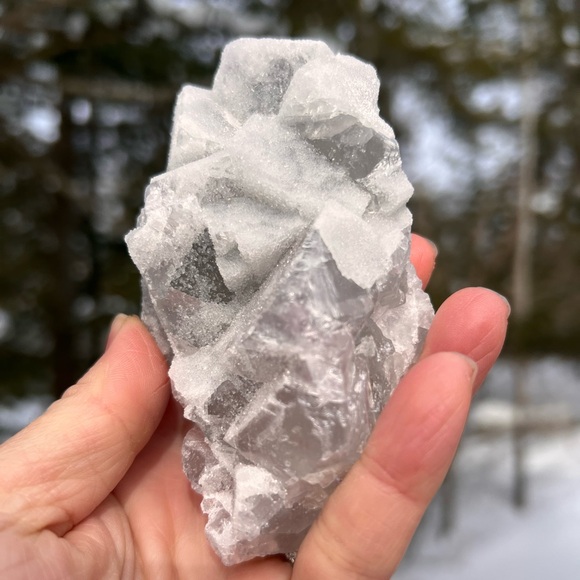 Accents | Sugar 5 Fluorite Cluster Specimen Crystal Uv Reactive | Poshmark